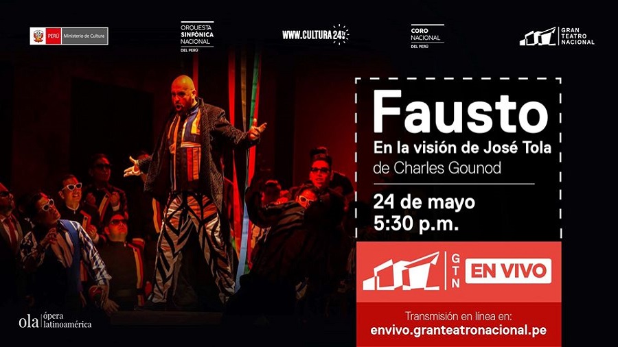 Gran Teatro Nacional presenta la ópera Fausto a través de su plataforma ...