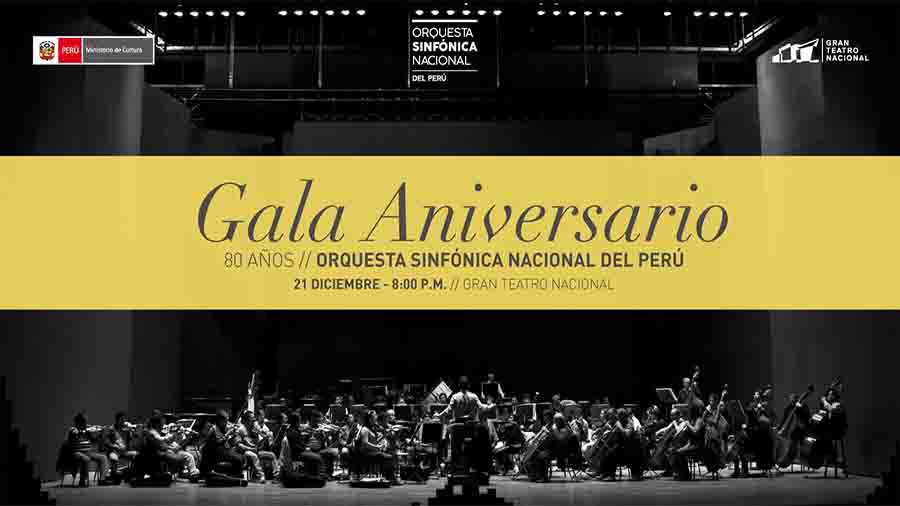 Orquesta Sinfónica Nacional del Perú ofrece concierto por sus 80 años ...