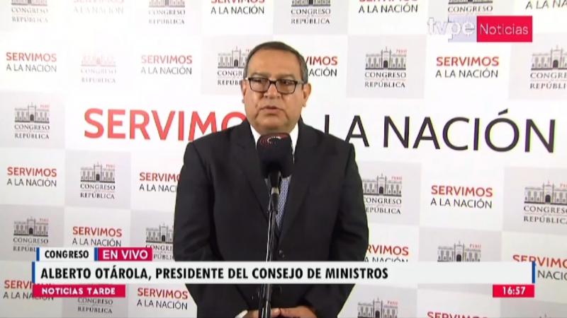 Alberto Otárola respeta decisión de declarar persona non grata a AMLO ... Alberto Otárola respeta decisión de declarar persona non grata a AMLO ...