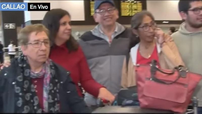 Peruanos regresan desde Israel y se reencuentran con sus familiares ...