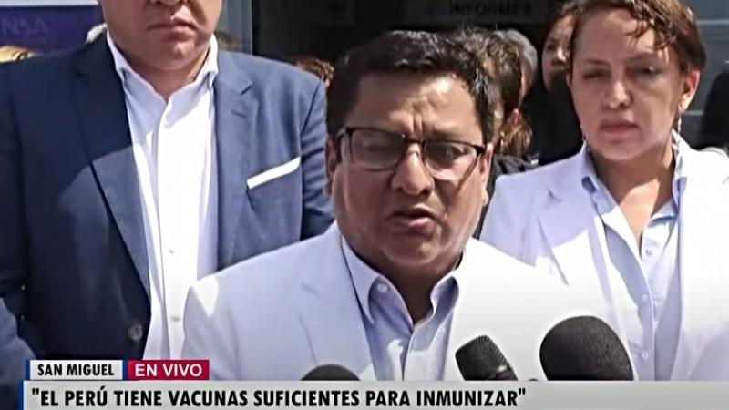 COVID-19: ministro de salud confirma llegada de más de un millón de ...