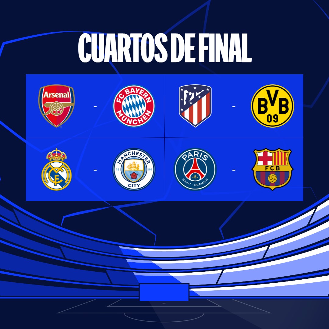 Champions League: Así quedaron los partidos de cuartos de final | TVPerú